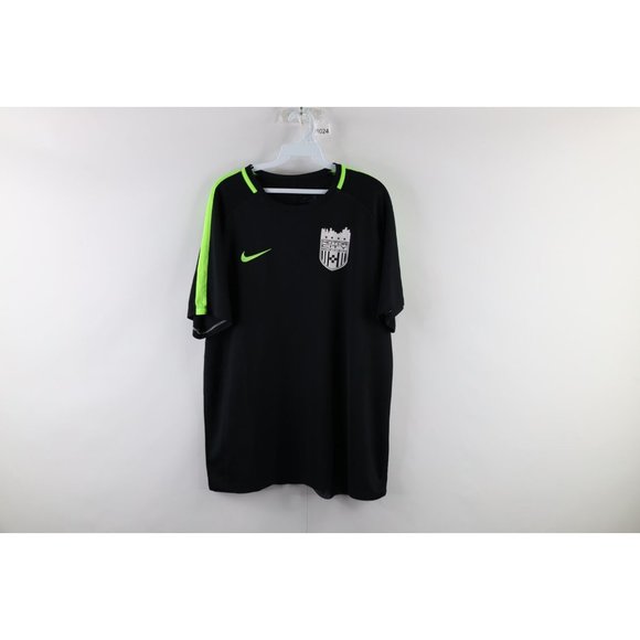 Nike | Shirts | Nike Drifit Mens Xl Detroit Motor City Soccer Spell Out ...